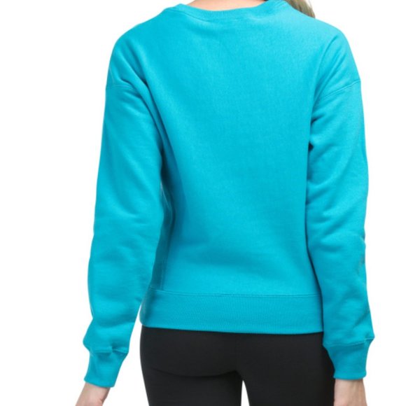 Champion | Tops | Nwt Champion Turquoise Sweatshirt | Poshmark